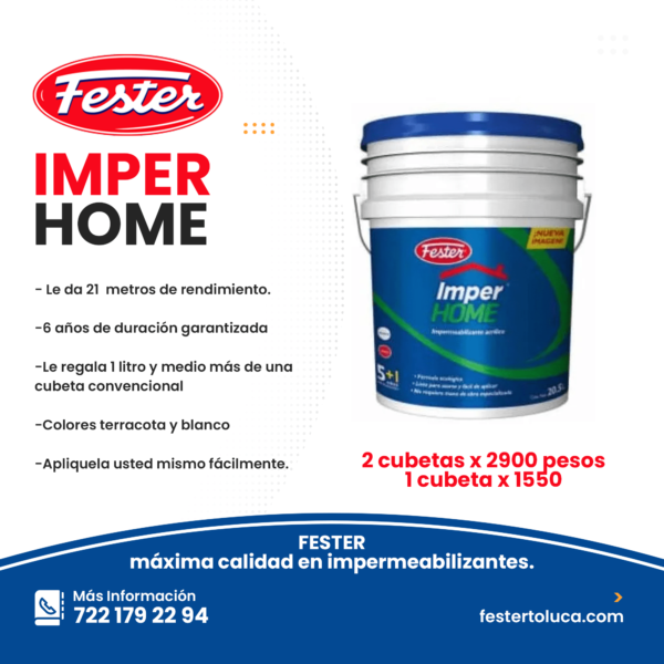 🥇 Impermeabilizantes Fester en Toluca Impermeabilizaciones Metepec